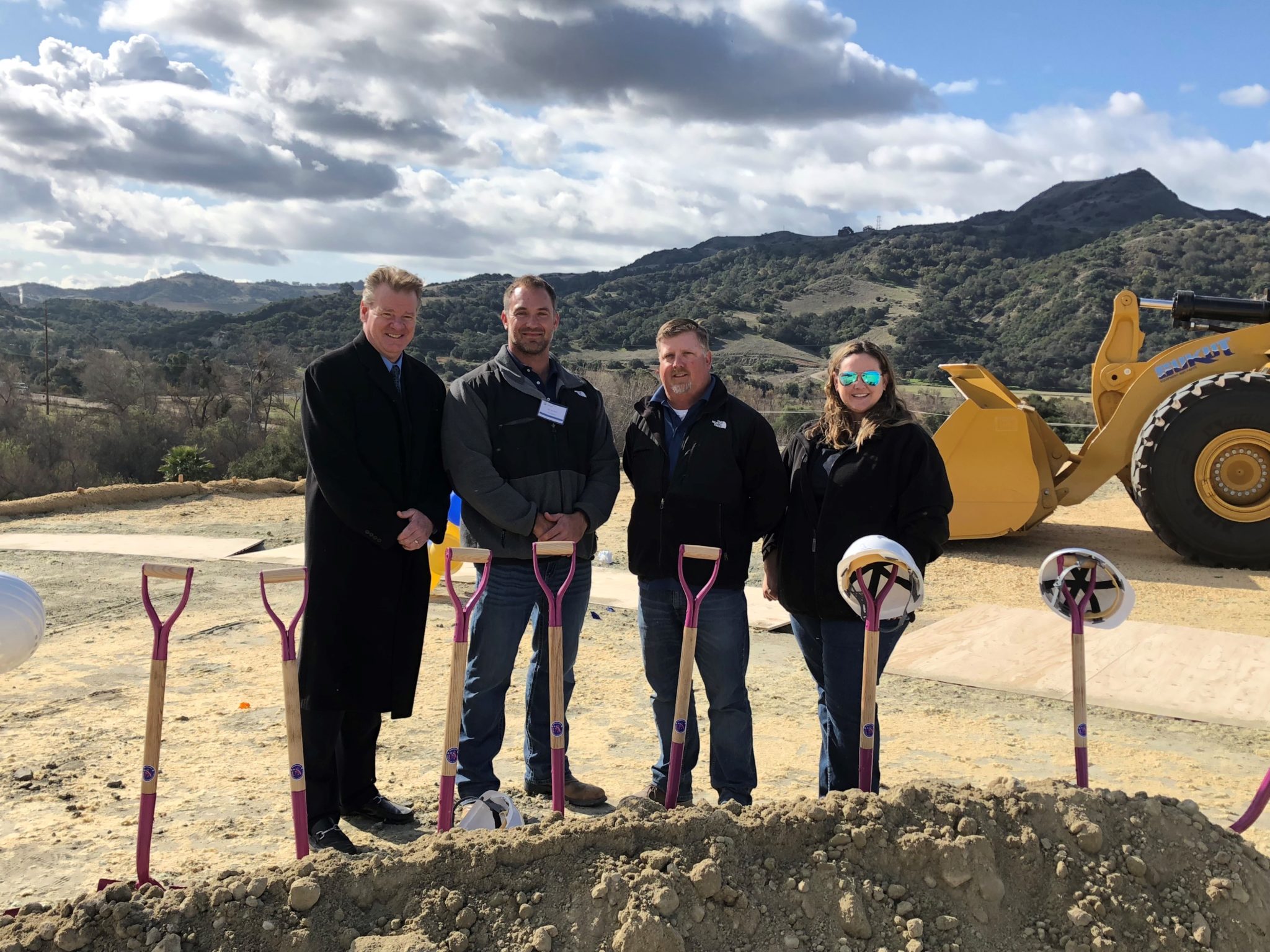 Butier Team Attends Groundbreaking Ceremony for Trampas Canyon Dam ...